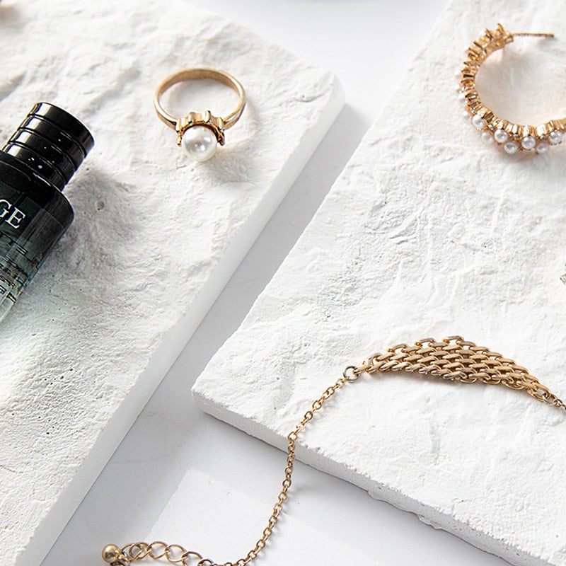 White Stone Display Blocks – Prop Club